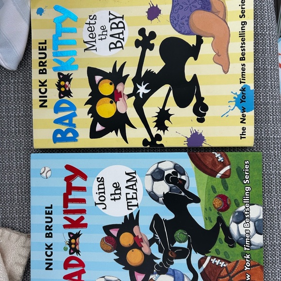Other | Bad Kitty Book Set By Nick Bruel | Poshmark
